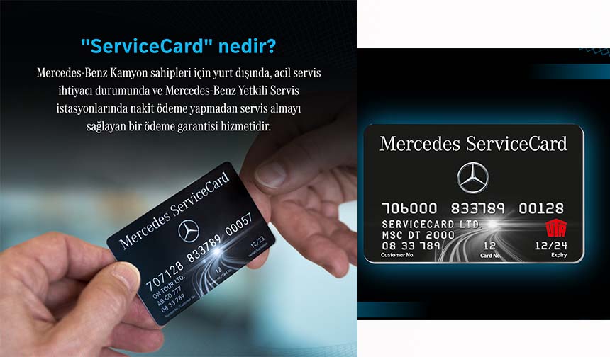 Mercedes Service Card kamyon sahiplerine yurt dışında da destek ...